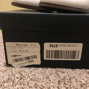 Shoes | Modatope Cowgirl Boots White Size 75 Brand New In Box | Poshmark